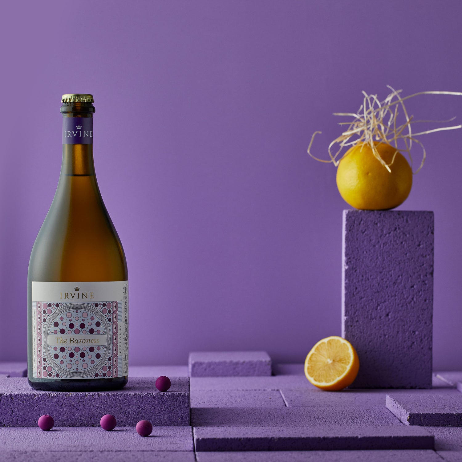 Zesty, fresh, effervescent, with a creamy complexity – Irvine Wines