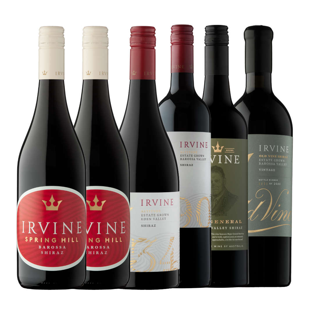 Shades of Shiraz Sixpack – Irvine Wines